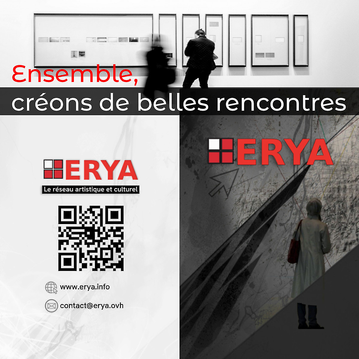 Le Club des Mécènes - ERYA, Le réseau artistique et culturel